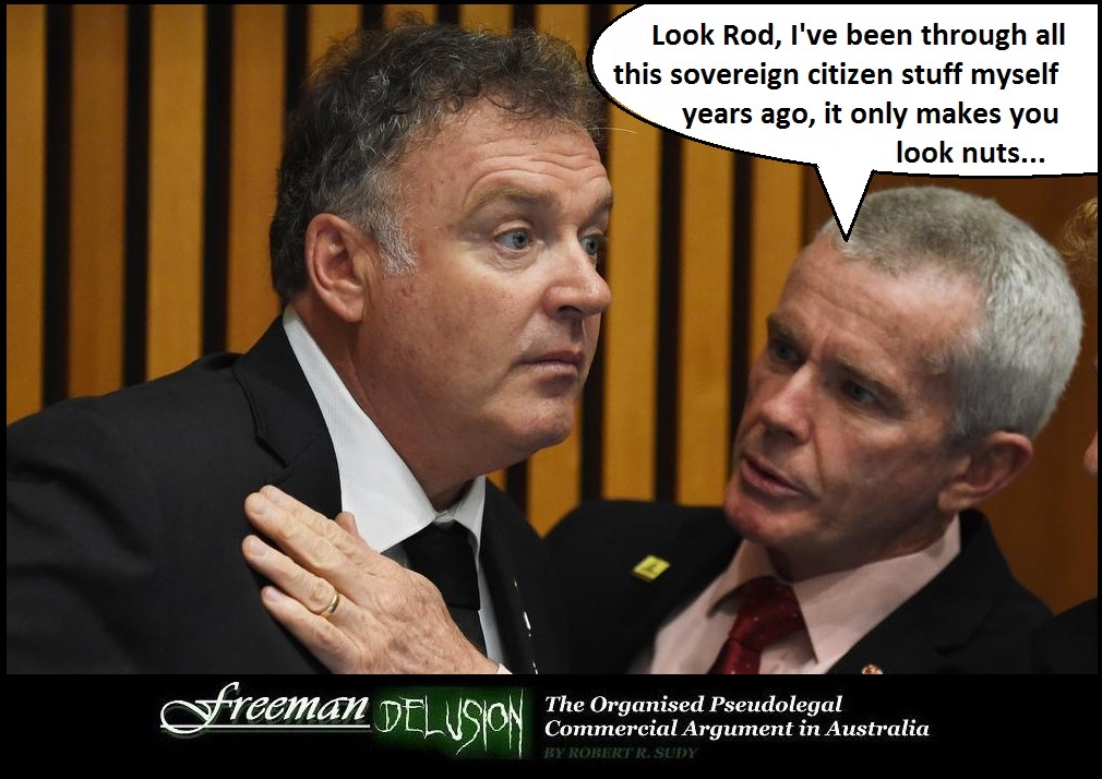 Malcolm Roberts - Freeman Delusion